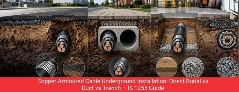 Copper Armoured Cable for Underground Installation: Direct Burial vs ...