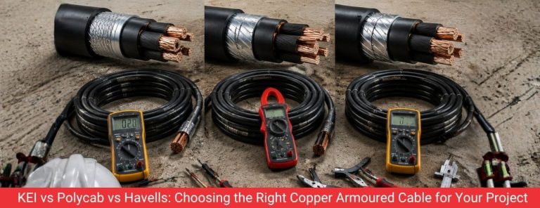 KEI vs Polycab vs Havells Copper Armoured Cable: Which Brand Should You ...